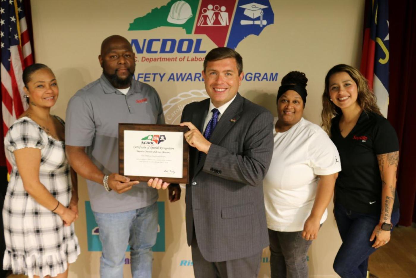 Labor Commissioner Luke Farley Honors Stanly County Businesses for Workplace Safety Excellence ...